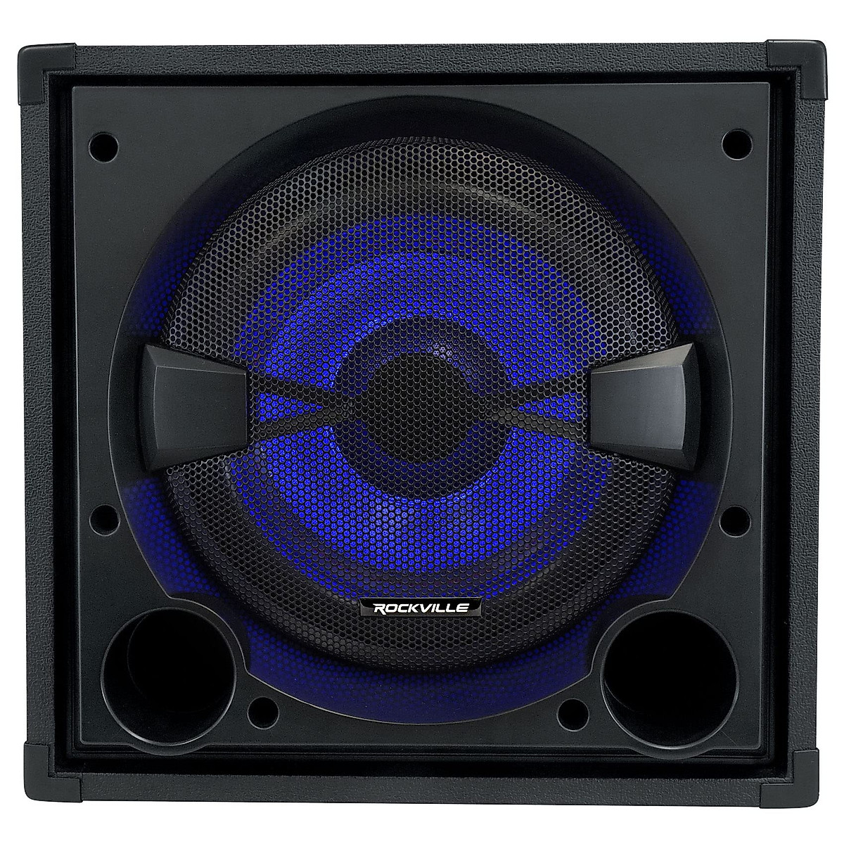 Rockville BASS Blaster 12 12" 800w Powered Home Audio Subwoofer Theater Sub, Black