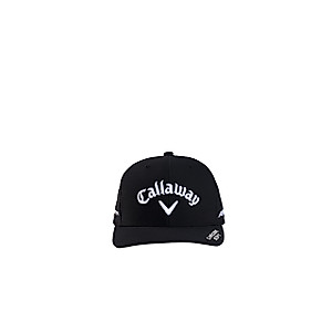 Callaway Golf Performance Pro Tour Cap Collection Headwear (OS, Black/White 23)