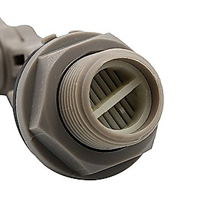 livestocktool.com 2 PCS 3/4" Float Valve for Tank Mount, Fish Aquarium,Cattle Dog Chicken Water Bowl, Horse Waterer Trough with Adjustable Arm (3/4")