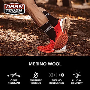 Darn Tough Men's Quarter Lightweight Running Sock (Style 1715) - Team DTV, XX-Large