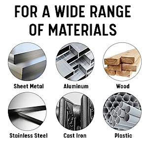 Drill America 8 Piece m35 Cobalt Reduced Shank Drill Bit Set in Metal Case (9/16" - 1" x 16ths), DWDCO Series