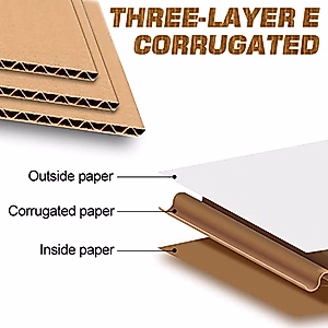 Shipping Boxes 9x6x2, HERKKA 25 PACK White Corrugated Cardboard Mailer Boxes, Medium Mailing Boxes for Packaging Small Business