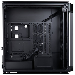 Corsair Obsidian Series 1000D Super-Tower Case, Smoked Tempered Glass, Aluminum Trim, Integrated Commander PRO fan and lighting controller