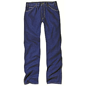 Dickies mens Regular-fit Five-pocket jeans, Indigo Blue Rigid, 36W x 30L US