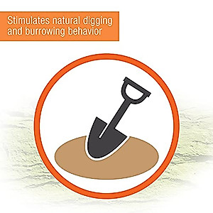 Zilla Reptile Terrarium Bedding Substrate Desert Blend Walnut, 10-Qt.