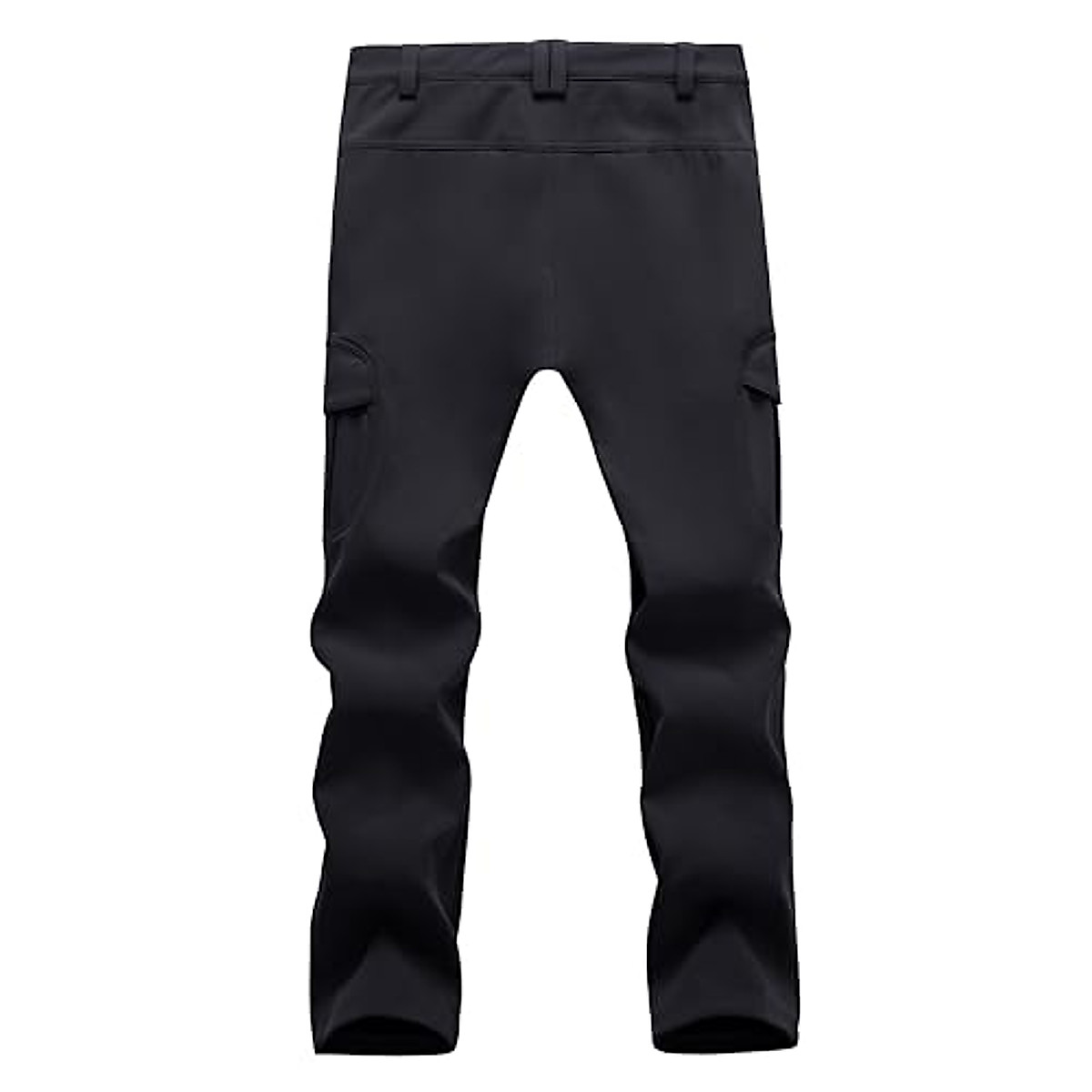 MAGCOMSEN Tactical Pants Men Waterproof Pants Camping Pants Hiking Pants Winter Pants Skiing Pants Snow Pants Black