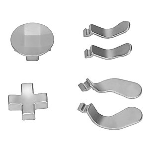LAJS Trigger Paddles and 2 D Pads, Game Controller Cross Pads Replacement for Elite Series 2