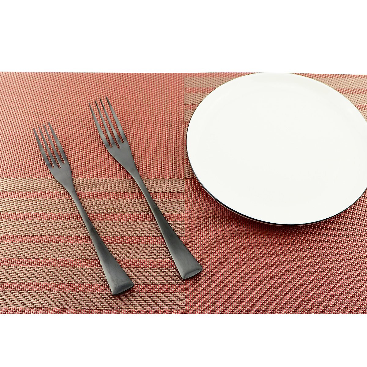 Uniturcky 24-Piece Flatware Set,Extra Thick Heavy Duty - 18/10 Stainless Steel Cutlery Sets,High Matte Black Finish Silverware Flatware Sets Service for 4,Use for Home,Kitchen Utensil Sets