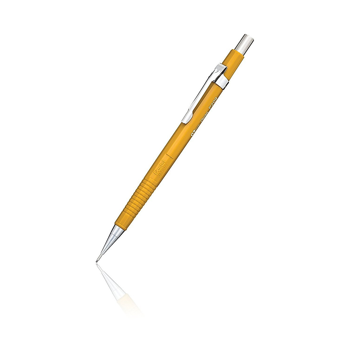 Pentel Sharp Automatic Drafting Pencil, 0.9mm, Yellow, Pack of 6