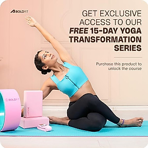 Boldfit Yoga mat for Women and Men with Cover Bag EVA Material 6mm Extra Thick Exercise mat for Workout Yoga Fitness Pilates and Meditation, Anti Tear Anti Slip For Home & Gym Use