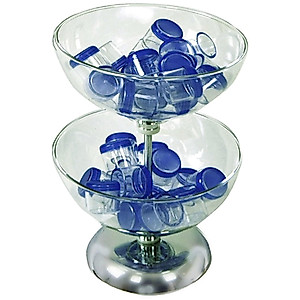 Azar Displays 720212 Bowl Counter Display, 12"" & 12"" Pack of 1