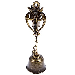 DOITOOL Animal Doorbell Entry Door Bell Welcome Door Bell Outdoor Hanging Decor Antique Door Bell Wind Bells for Outside Gourd Entry Door Chime Household Shopkeeper Dinner Party Zinc Alloy