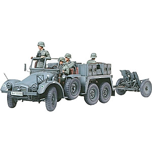 Tamiya Models Krupp Protze Towing Truck with 37mm Pak Model Kit