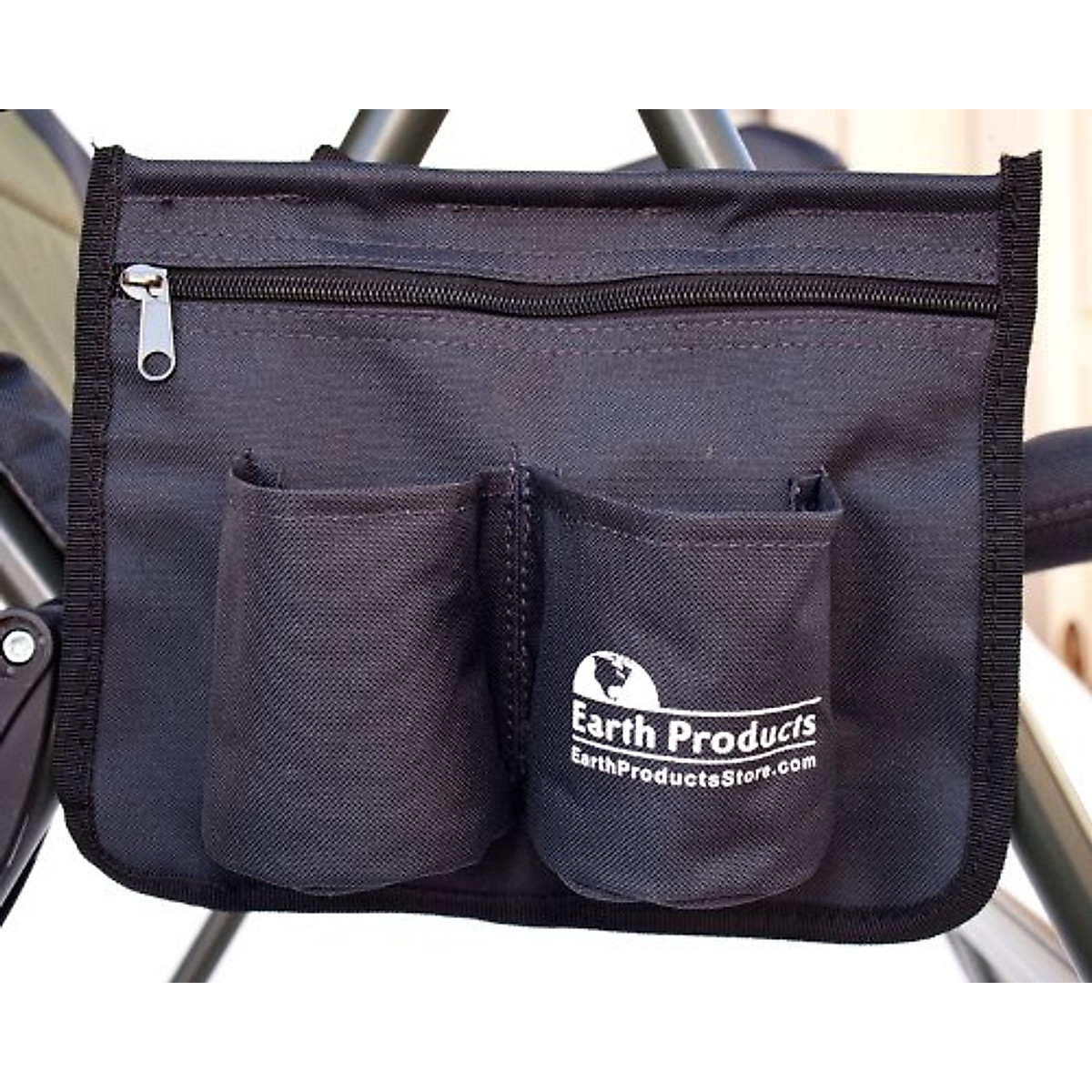 Earth Executive Folding Fishing Chair, Ultimate Comfort with Reclining Feature, Sleek Design, and Adjustable Extending Legs, Ideal for Fishing, Camping, Picnics, Sporting Events, and Tailgates