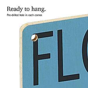 Lantern Press 6x9 Inch Wood Sign, Ready to Hang Wall Decor, Florida Keys, Florida, Brown Pelican