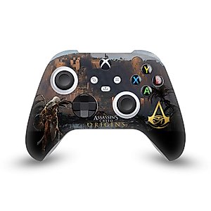 Head Case Designs Officially Licensed Assassin's Creed Bayek Crest Origins Character Art Vinyl Sticker Gaming Skin Decal Cover Compatible With Xbox Series X/S Controller