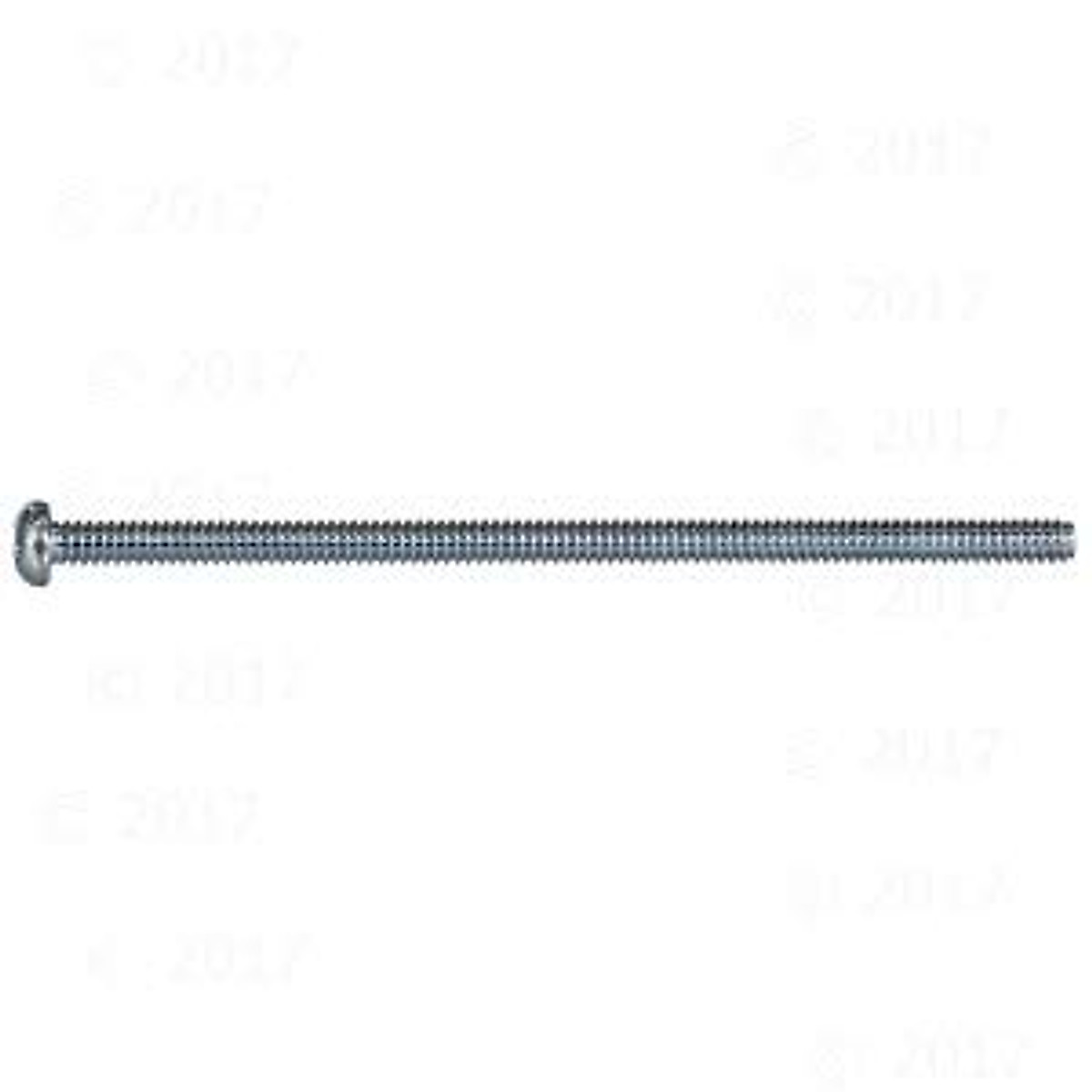 Hard-to-Find Fastener 014973236243 Combo Round Machine Screws, 6-32 x 3, Piece-100,Zinc