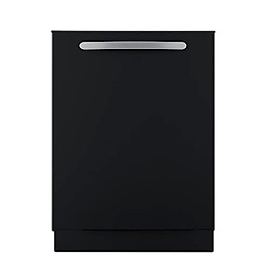 Summit Appliance DW243BADA 24" Wide Built-In Dishwasher, Black, ADA Compliant, Quite Performance, Touch Controls, Digital Display, Top Control Panel, Stainless Steel Interior, 8 Wash Programs