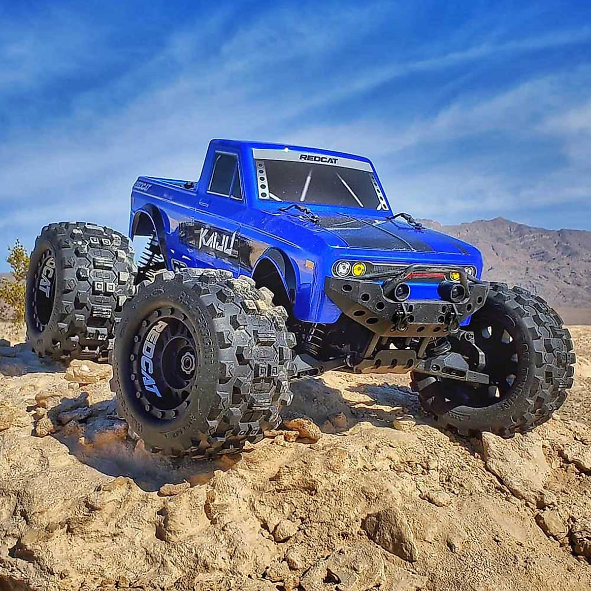 Redcat Racing KAIJU - 1:8 Scale Monster Truck – RTR- 6S Ready, Blue (KAIJU-BLUE)