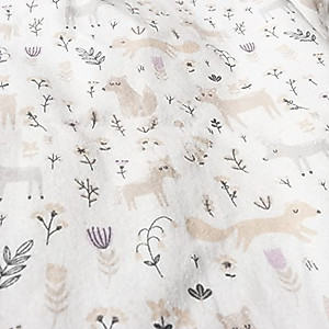 Trend Lab Mystical Forest Flannel Fitted Crib Sheet (103767)
