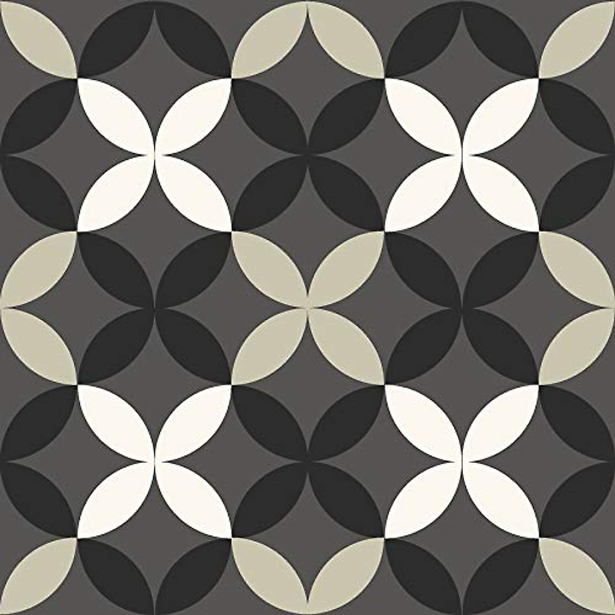 FloorPops FP3367 Arbor Peel & Stick Floor Tiles, Neutral