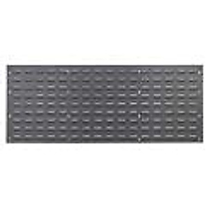 Louvered Wall Panel Without Bins 48x19 - Lot of 2