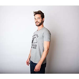 Crazy Dog Mens Graphic Novelty T Shirt I'm Into Fit’Ness Taco in My Mouth Taco Tuesday Tee Cinco de Mayo Funny Gym Shirt for Men Dark Heather Grey XL