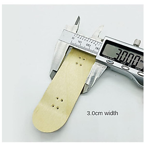 Pro Fingerboard Complete 30mm Skateboard Mini Small Hand Skate Professional Finger Board Full Wood Maple Wheels with Bearings for Kids (B1)