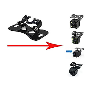 SEADEAR Car Rear Backup Camera Holder,Dash Cam Mirror Camera Bracket Universal 90 Degree Adjustable Rear Window Bracket for Most Rear Camera Dash Cam