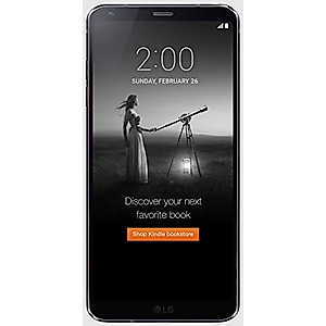 LG G6+ - 128 GB - Unlocked (AT&T/T-Mobile/Verizon) - Black - Prime Exclusive - with Lockscreen Offers & Ads