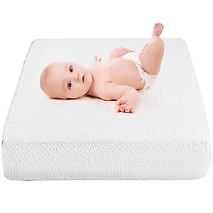 Juniper Dreams Protective Fitted Crib Sheet | Baby Crib Mattress Protector for Standard & Mini Crib Mattress | Toddler Bed Cover for Baby Girls & Boys | Machine Washable Organic Cotton Fitted Sheet