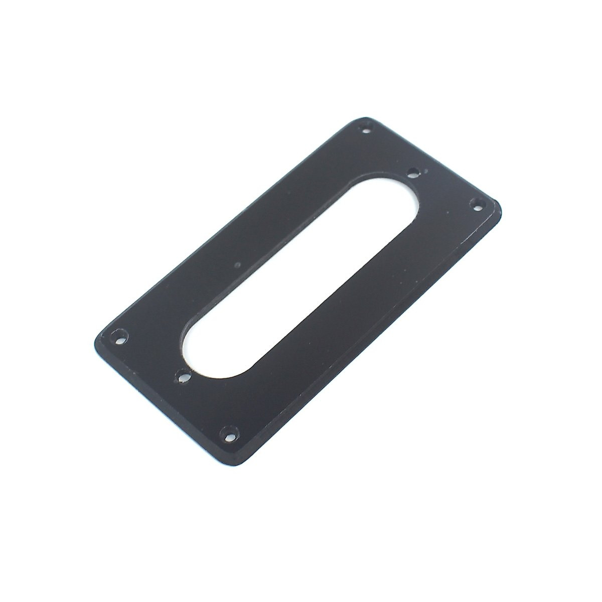 Humbucker to Strat Style Pickup Adapter Ring,H-S-2 1-Ply Non-Slant Black