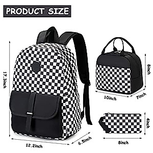 Bluboon Gils Bookbags Middle School Backpack Schoolbag for Teens Girls High School