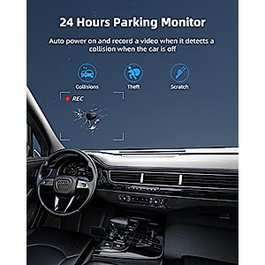 Dash Cam Front, Dash Cam with 32GB SD Card, Kussla 1080P Dash Camera for Cars, Super Night Vision Dashcams for Cars, 170° Wide Angle Dashcam, 3'' IPS Screen, Loop Recording, WDR, G-Sensor