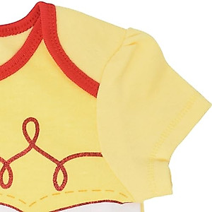 Disney Pixar Toy Story Jessie Bo Peep Newborn Baby Girls 5 Pack Short Sleeve Bodysuits Toy Story Newborn