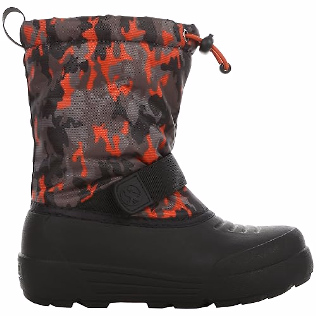 Northside Kid's Frosty Insulated Winter Snow Boots - Brown/Orange, 2 Little Kid