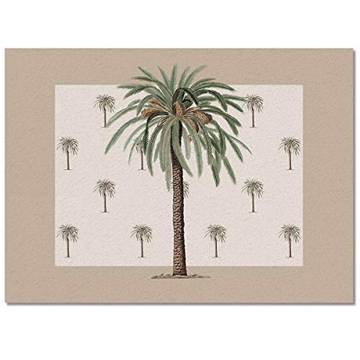 Fantasy Staring Area Rugs for Living Room & Bedroom, Tropical Palm Tree Non-Slip Modern Carpet Children Playroom Soft Carpet Floor Mat Home Decor 2' x 3'
