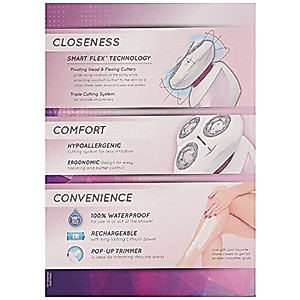 Remington WR5100 Women's Rotary Shaver, Pink