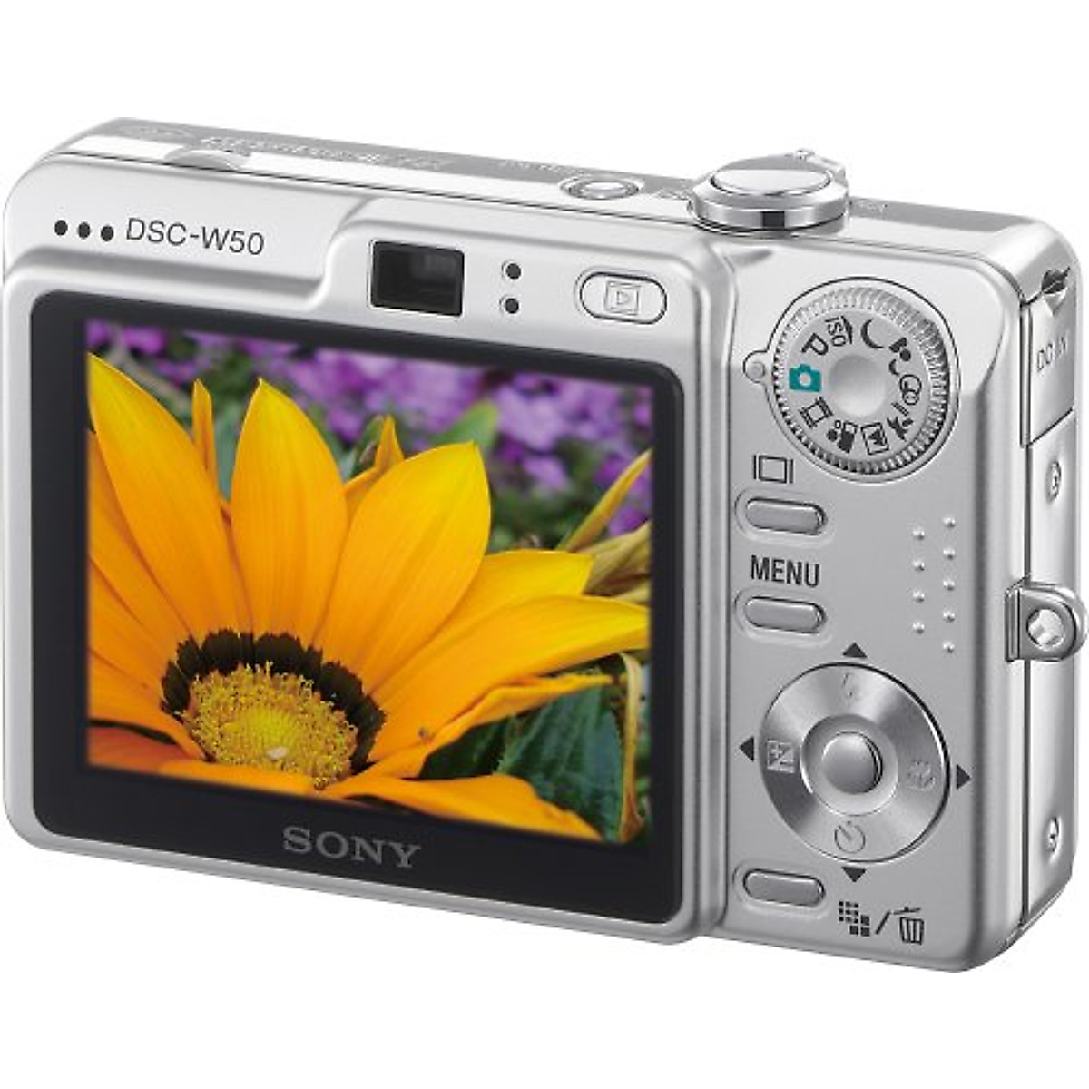 Sony Cybershot DSCW50 6MP Digital Camera with 3x Optical Zoom