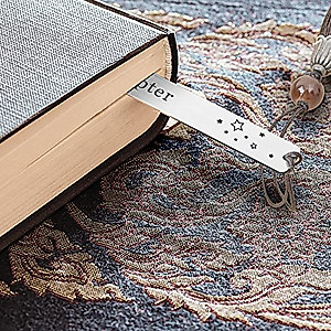 YKETLXE Bookmark Metal Bookmarks with Tassel for Teachers Kids Classroom Women Students Book Lovers Christmas Stocking Stuffers Christmas Gifts for Graduation Teacher Appreciation Mother's Day School