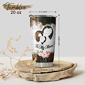 Gifts For Mom From Daughter, Mothers Day Gifts - To My Mom, Mom Gifts From Daughters - Mom Birthday Gifts, Mothers day gifts from daughter, Bonus Mom, best mom ever gifts - 20oz Tumbler
