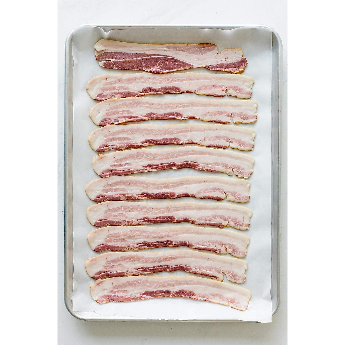 2 Pack Large Stainless Steel Tray, Non Toxic & Healthy, Mirror Finish & Rust Free Thickening Pan, for Baking Cookie Sheet, Lab Medical Instruments, Dental, Tattoo and Surgical (16'' x 12'' x 1'')