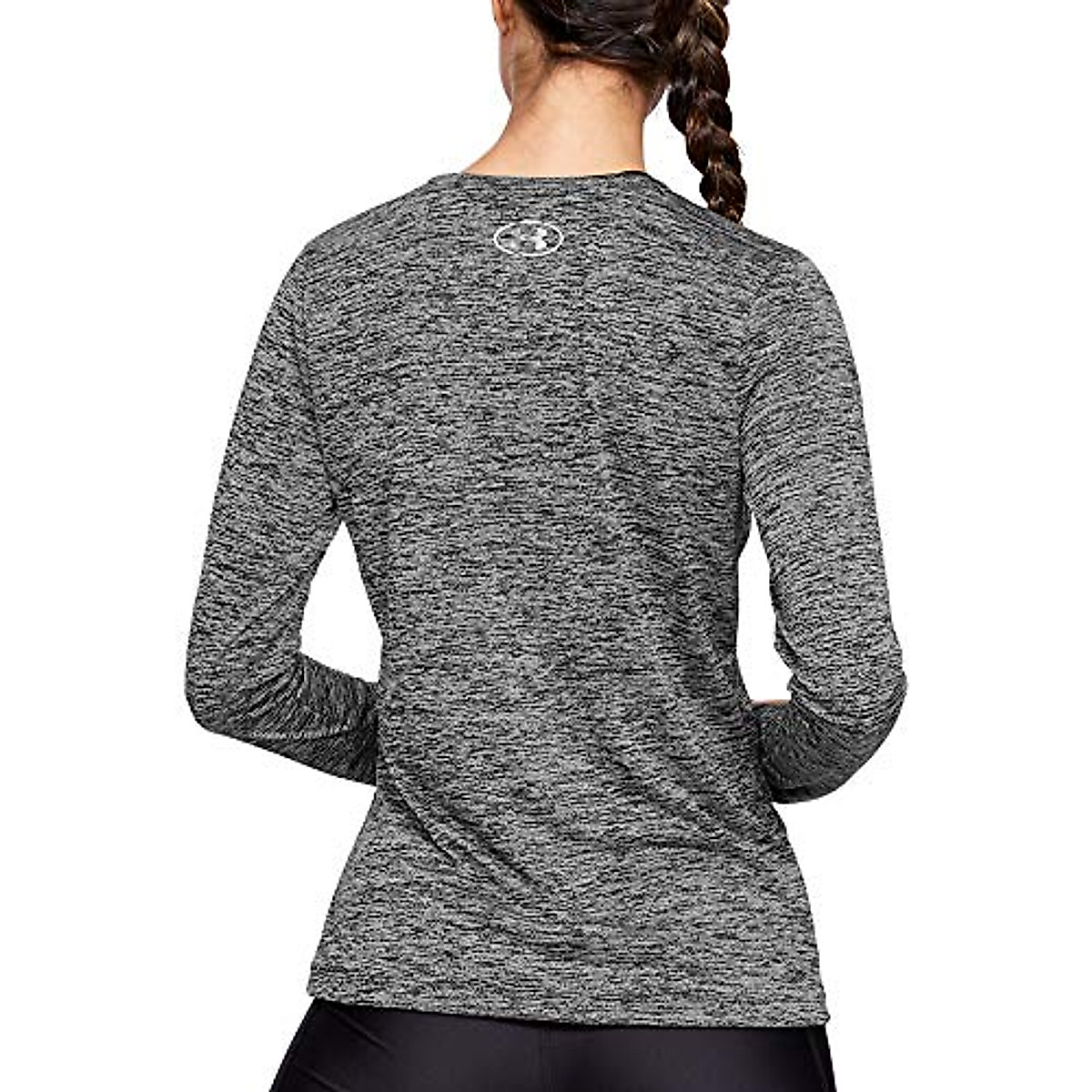 Under Armour Women's UA Tech™ Twist Crew Long Sleeve MD Black
