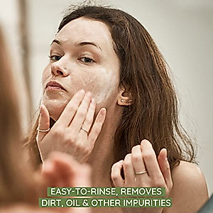 Aveeno Gentle Moisturizing Face Cleansing Bar, Daily Facial Cleanser Bar with Nourishing Oat for Dry Skin, Gently Cleanses & Soothes Skin, Non-Comedogenic & Fragrance-Free, 3.5 oz