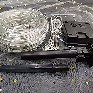 HJHSH Outdoor Solar String Lights, Decorative Lighting Warm White with 8 Modes Festival Lighting Waterproof Multi-Coloured for Patio Home Garden Christmas Parties (Length : 12m, Light : Warm Light)