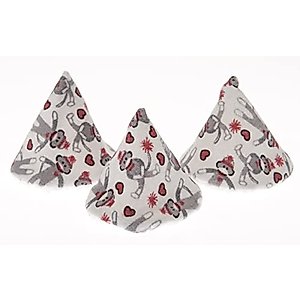 Pee-Pee Teepee Sock Monkey White - Cello Bag
