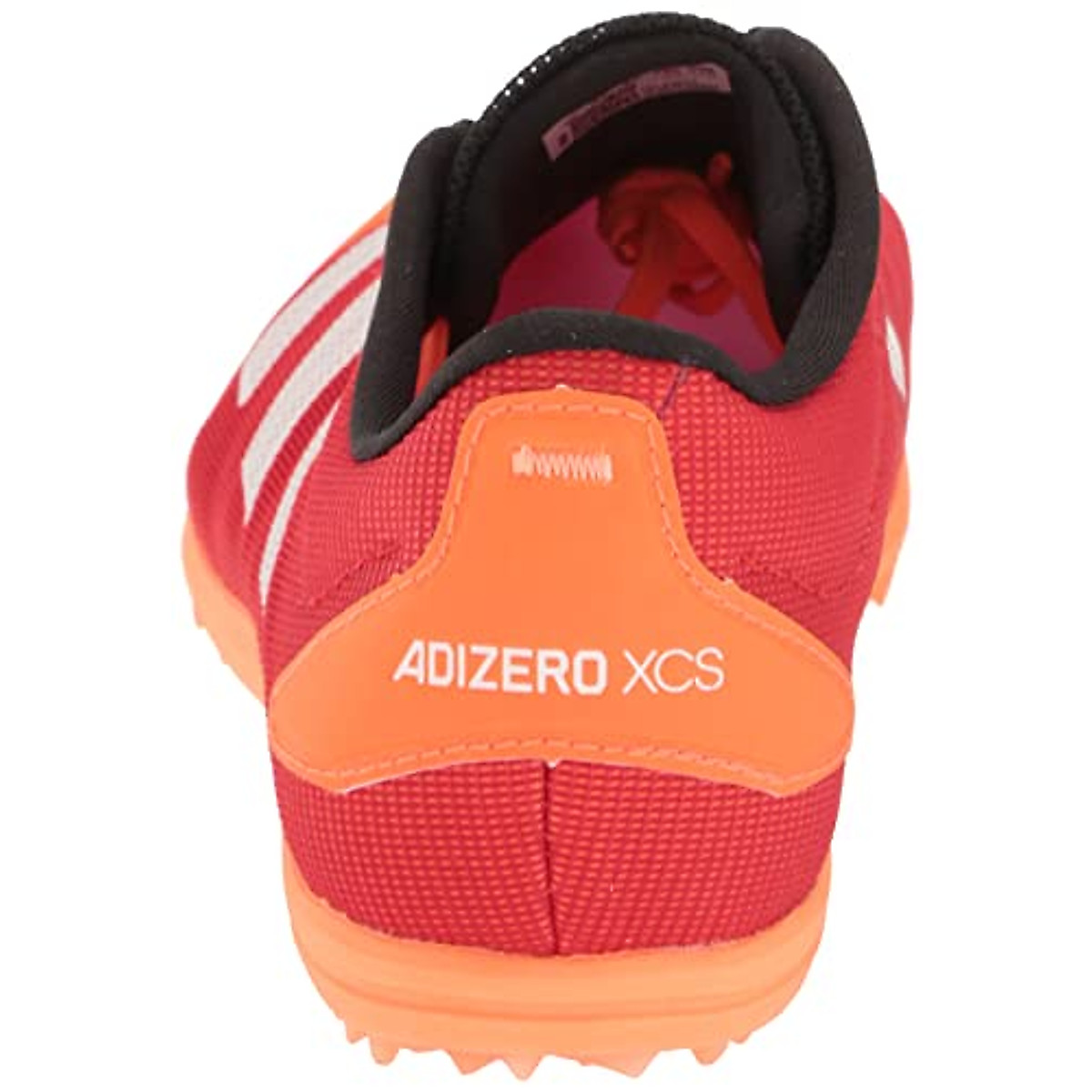 adidas Unisex Adizero XCS Track and Field Shoe, Vivid Red/White/Beam Orange, 13 US Men