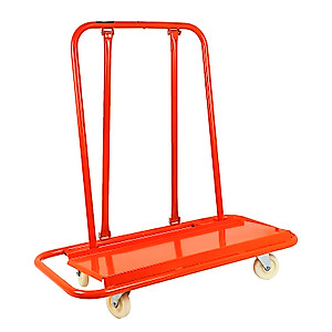 Carivia Drywall Cart Panel Dolly, 3000lbs Drywall Sheet Cart, Panel Dolly Cart with 4" Swivel Wheels,Plasterboard Trolley,Handling Wall Panel, Sheetrock, Sheet Panel for Home Garage Warehouse