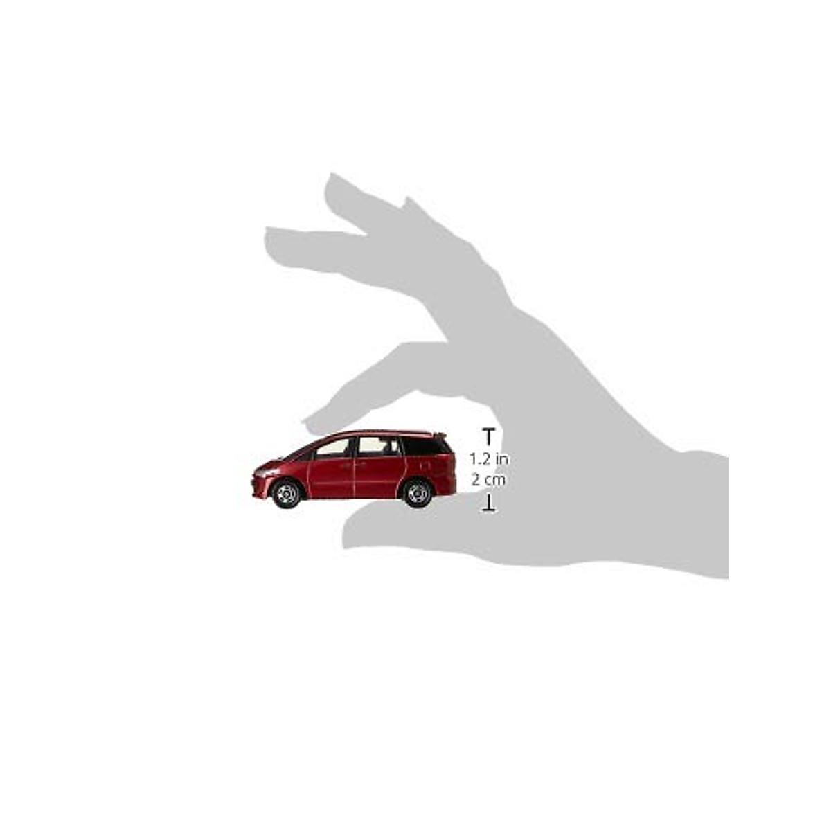 Tomica No.100 Toyota ESTIMA RED Scale 1/65 TAKARA TOMY