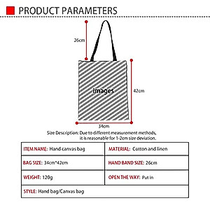 Upetstory Adorable Dolphin Canvas Tote Bag for Kids Women Handbag Purse School Library Books Beach Bags Hiking Camping Gifts